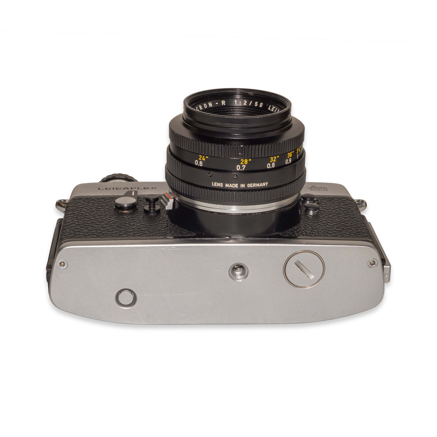 Leicaflex SL, Silver chrome + Leica 50mm f/2 I — Foto Ottica Cavour