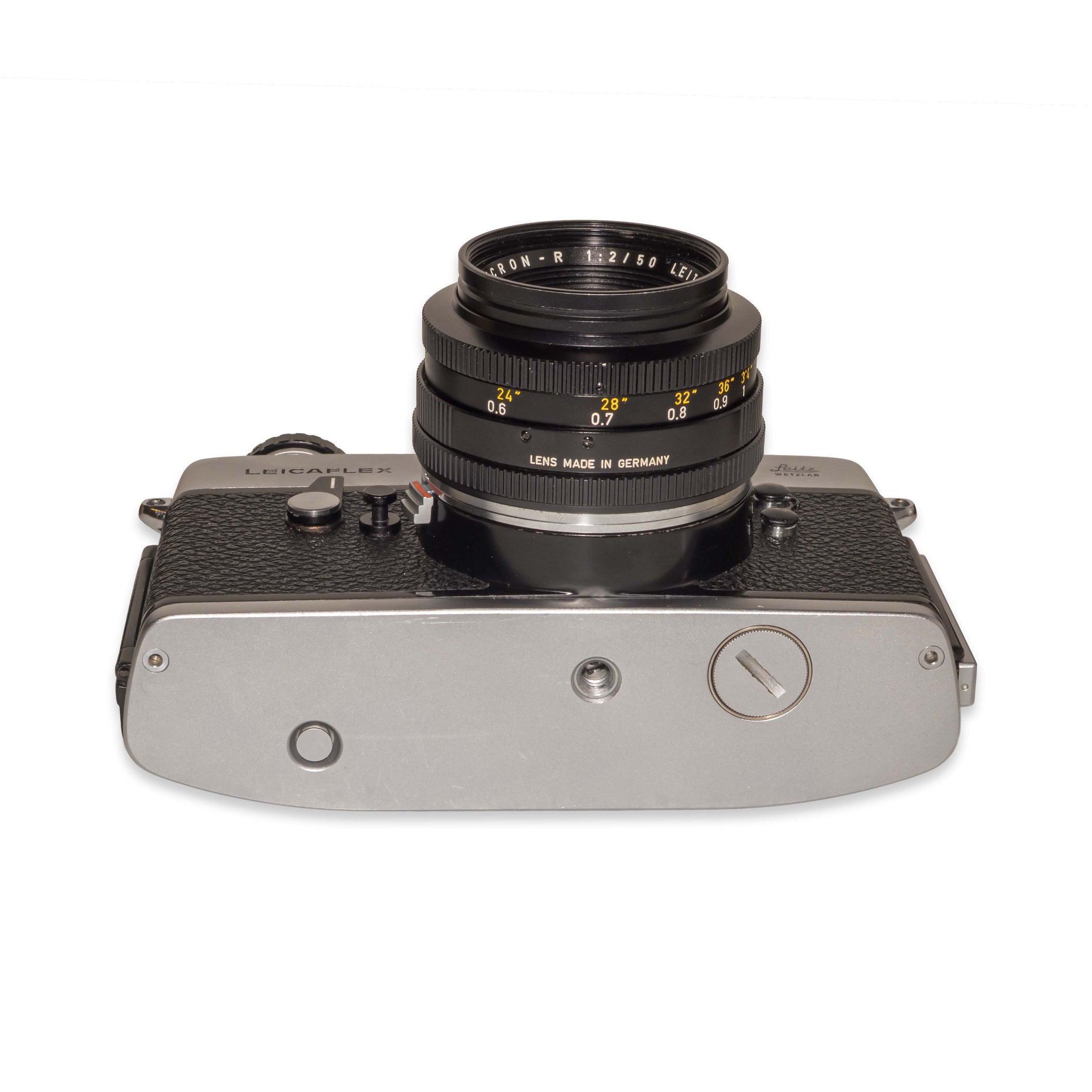 Leicaflex SL, Silver chrome + Leica 50mm f/2 I — Foto Ottica Cavour