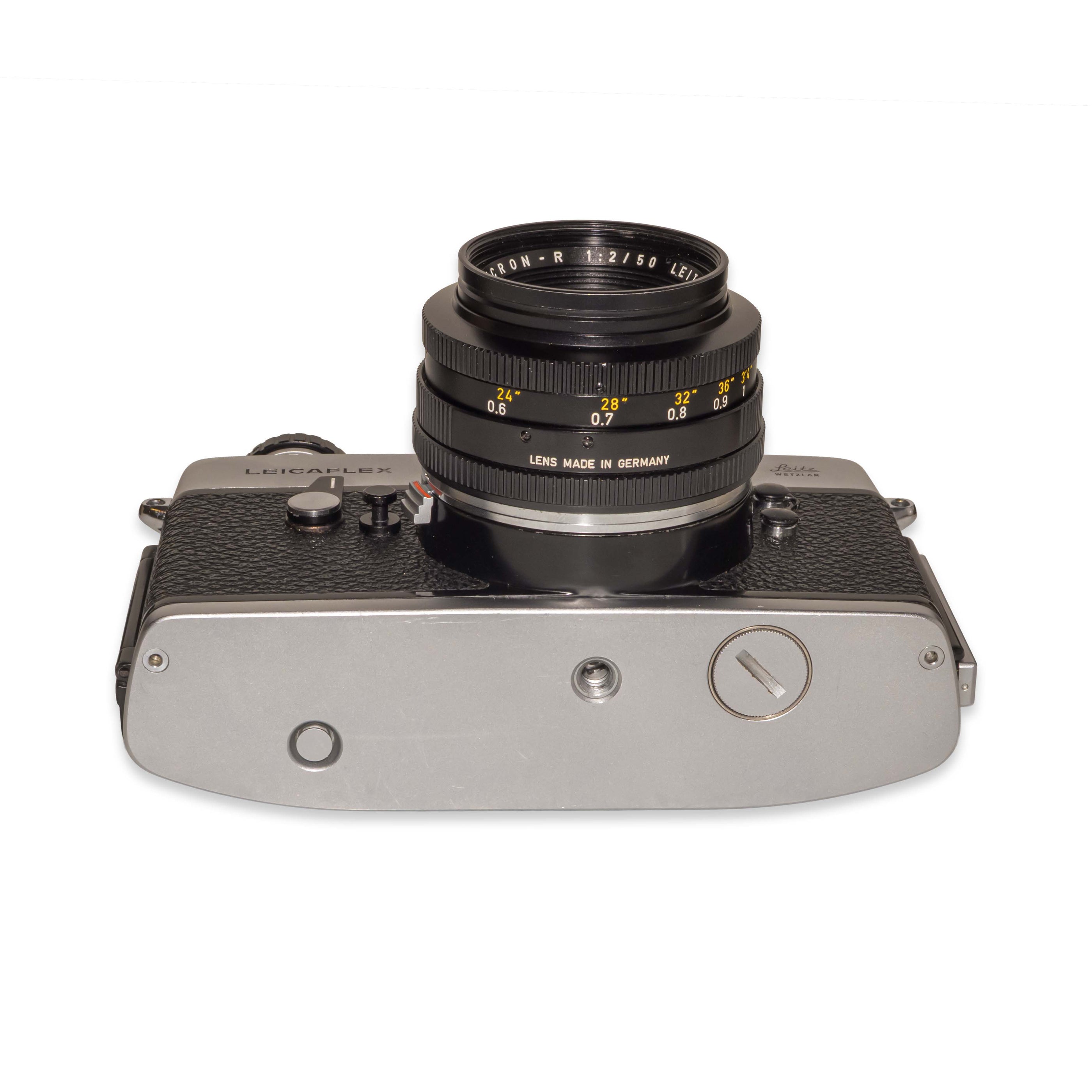 Leicaflex SL, Silver chrome + Leica 50mm f/2 I — Foto Ottica Cavour