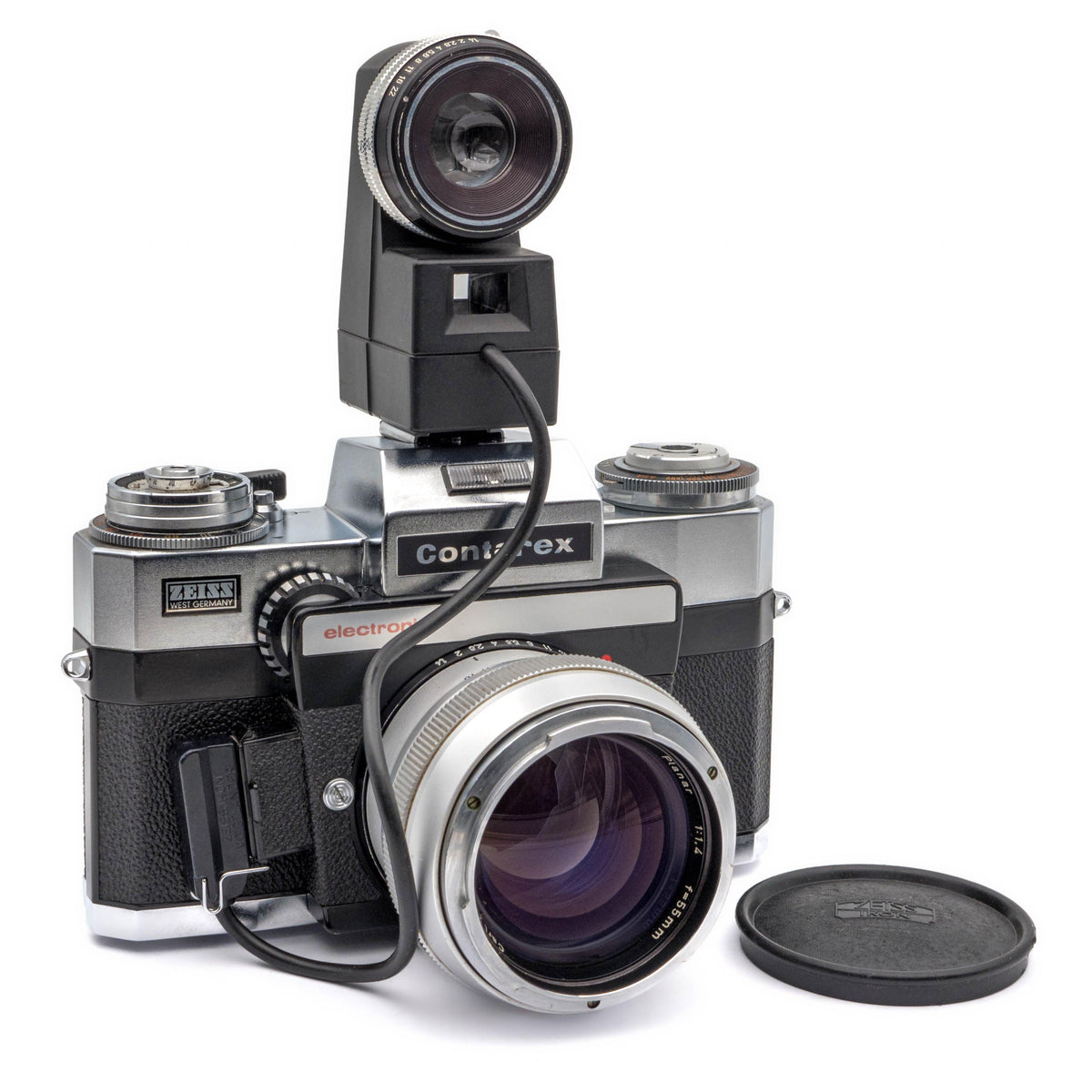 Zeiss Ikon Contarex super electronic II ver. (3 pile) — Foto Ottica Cavour